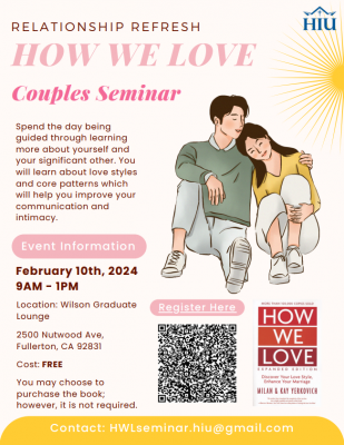 Hope International University | How We Love Seminar (free)